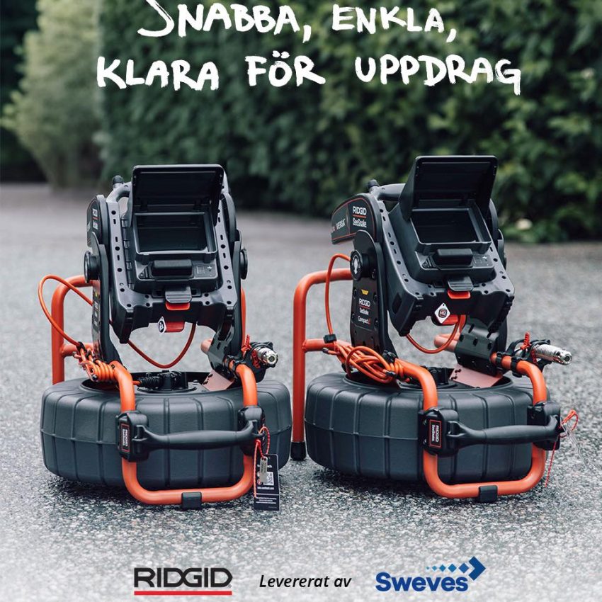 Ridgid SeeSnake Compact 2: Branschledande Rörinspektionsteknik